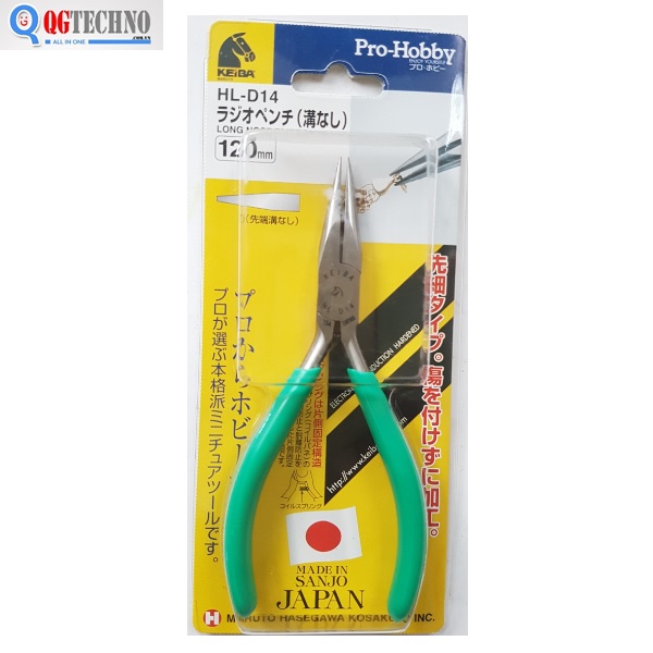 120mm Kìm nhọn chuyên dùng làm trang sức HL-D14 Keiba - CÔNG TY TNHH DV TM THIẾT BỊ VÀ CÔNG NGHỆ ...