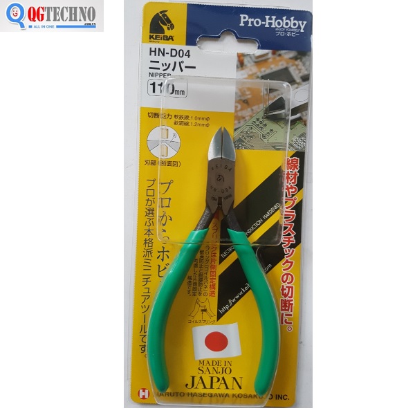 4.5" Kìm cắt bo mạch điện tử Keiba HN-D04 - CÔNG TY TNHH DV TM THIẾT BỊ VÀ CÔNG NGHỆ QUỐC GIA