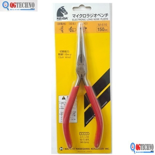 150mm Kìm mũi nhọn Keiba M-616 - CÔNG TY TNHH DV TM THIẾT BỊ VÀ CÔNG NGHỆ QUỐC GIA